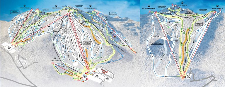 Maps of the Mountain - Bromont, montagne d'expériences