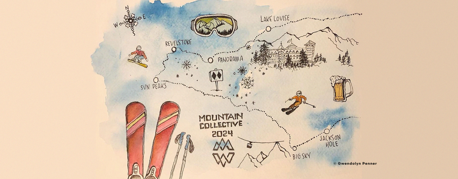 Un itinéraire de rêve à réaliser avec votre passe Mountain Collective ...